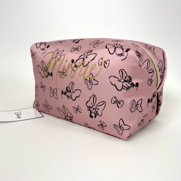 Disney | Bags | Disney Mickey Minnie Mouse Cosmetic Makeup Bag Case ...